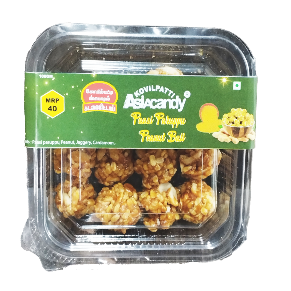 100gm Paasi Paruppu Kadalai mittai – KOVILPATTI ASIA CANDY